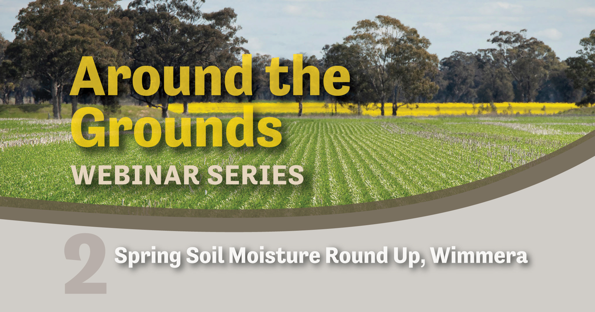 Wimmera CMA | Wimmera spring soil moisture webinars for farm planning